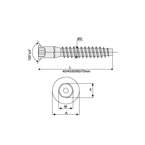 Confirmat Screw - 上海锴勋五金销售有限公司